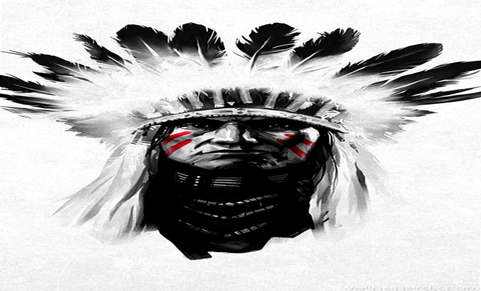 Indian Chief Minimalism Hd Wallpaper | Best Wallpapers HD Gallery