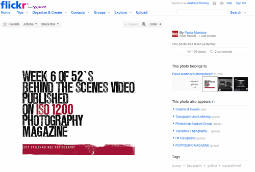 ISO 1200 on Paolo Martinez´s Flickr - Photography Blog Tips - ISO 1200 ...