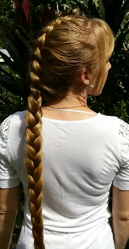 Braids & Hairstyles for Super Long Hair: Dutch Braid