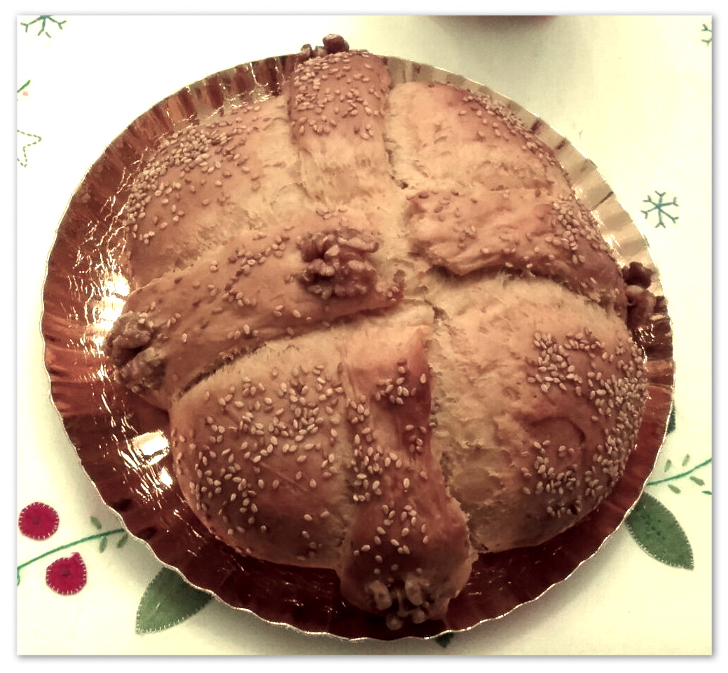 Charichy Gata: Christopsomos o Pan de Cristo