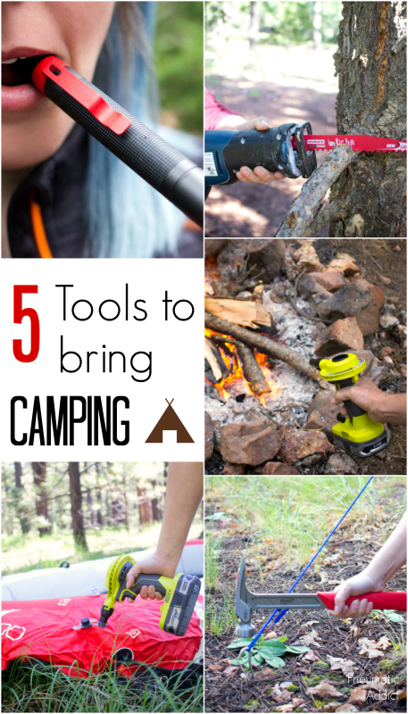 5 Tools to Bring Camping | Pneumatic Addict