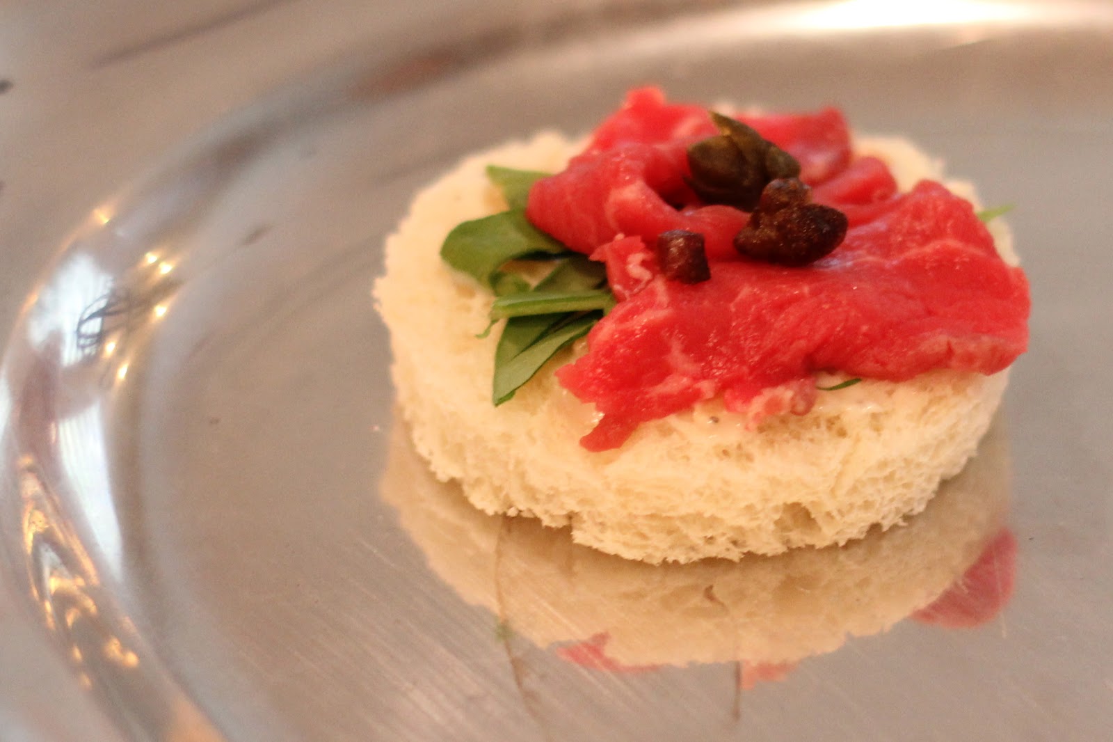 One Martha A Day: Day Eleven: The Beef Carpaccio Canape Disaster