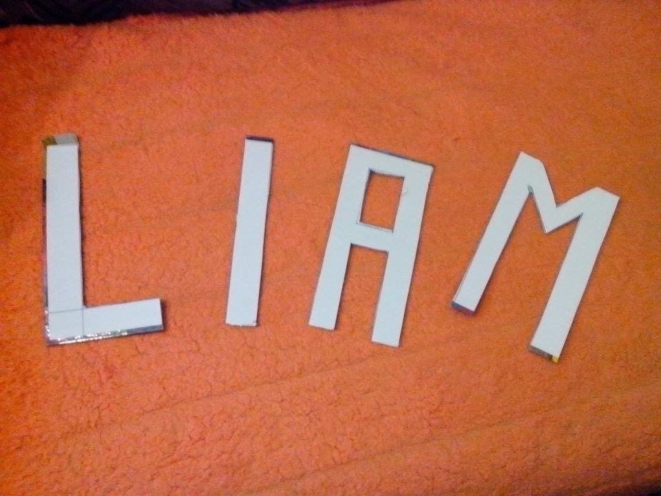 Mamin svijet: Uradi sam: ukrasna slova/riječ