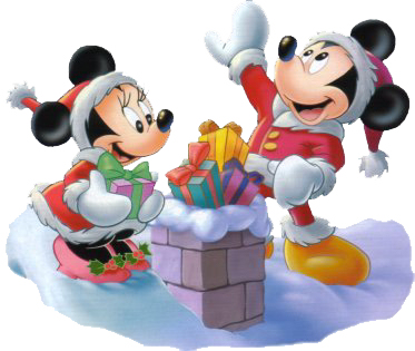 BAÚL DE NAVIDAD: Fondos Minnie Mouse y Mickey Mouse en Navidad