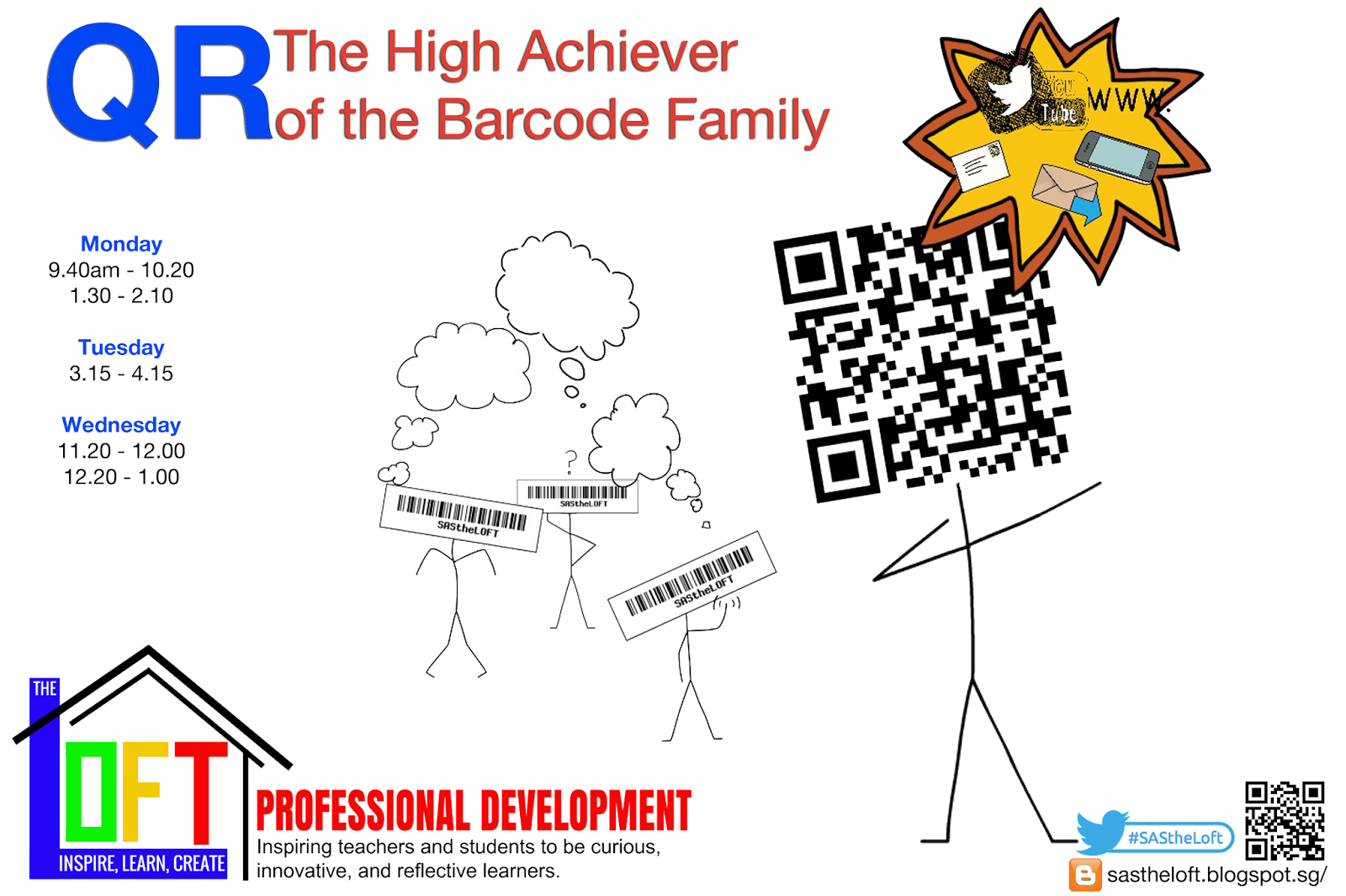 The Loft: QR The High Achiever of the Barcode Family