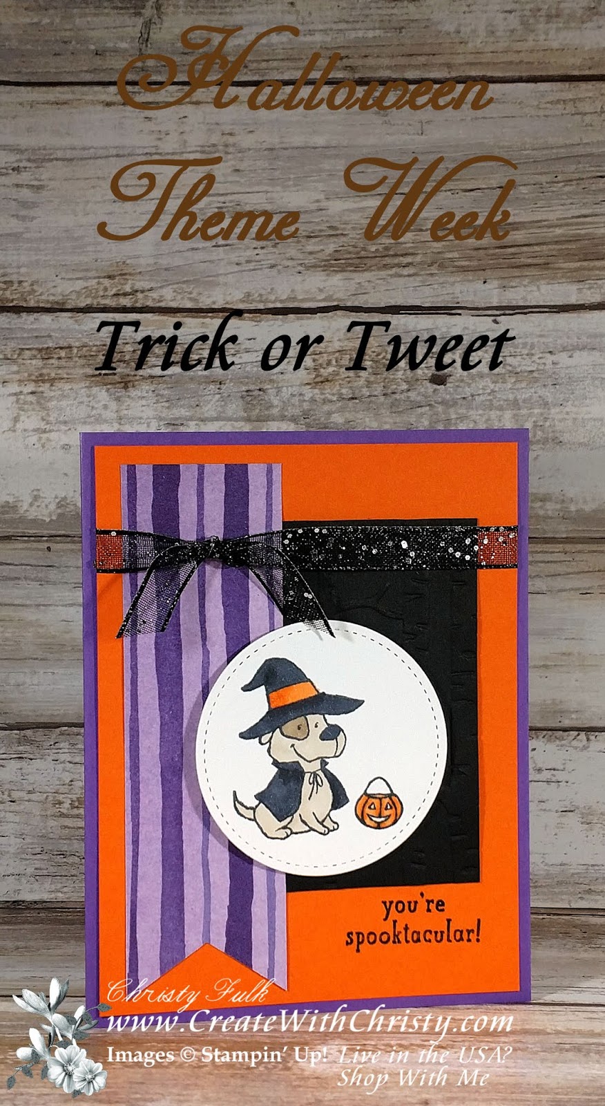 Halloween Theme Week - Trick or Tweet [Create With Christy]