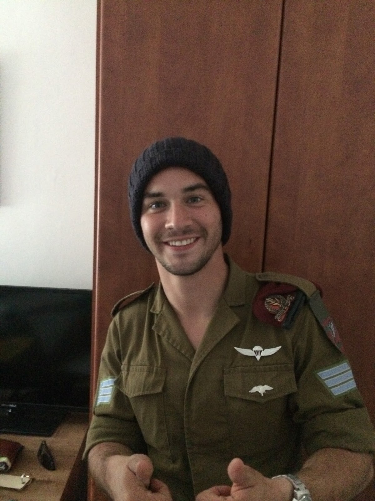 Hats for Israeli Soldiers: November 2016
