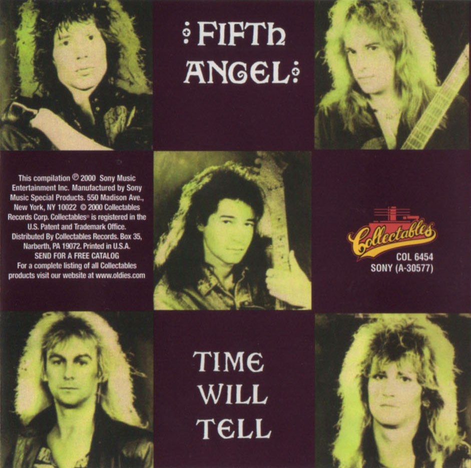 EvenSpot Speaks: 1989, 2000 reissue, Fifth Angel (Ken Mary) - Time Will ...