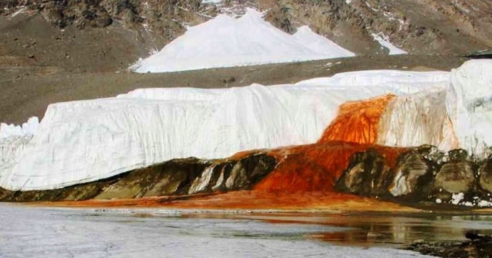 Scientists Solve Mystery Behind Antarctica's Blood Falls - Geology In