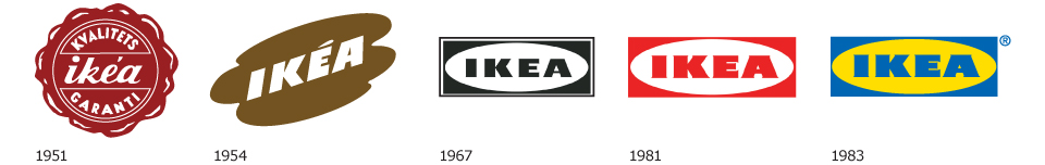 hello...: Perkembangan Logo IKEA