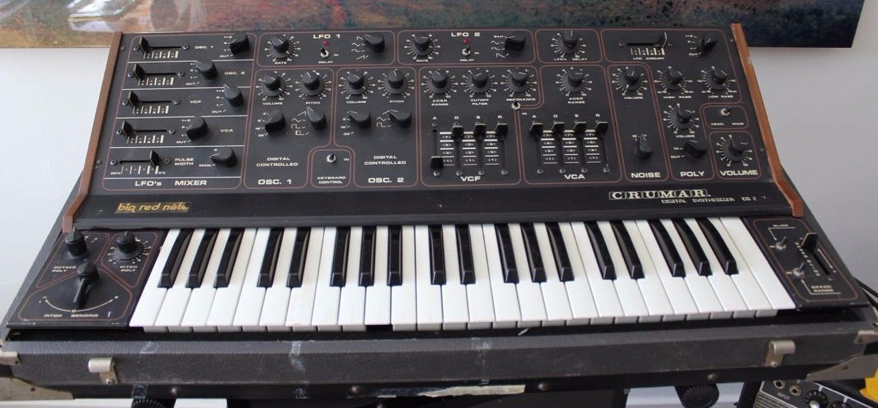 MATRIXSYNTH: Rare (Working) Crumar DS-2 Analog Synth (Italian 70s Synth ...