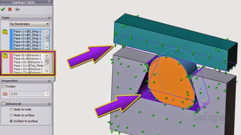 SolidWorks Simulation - Nonlinear Rubber and Contact - SolidWorks Share