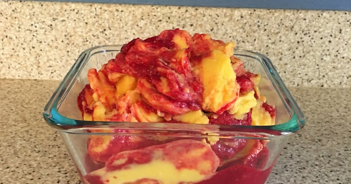 Simple, Raw and Natural: Eliminating Stress and Raspberry Mango Ice Cream
