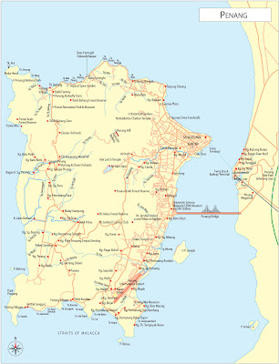 Peta Pulau Pinang
