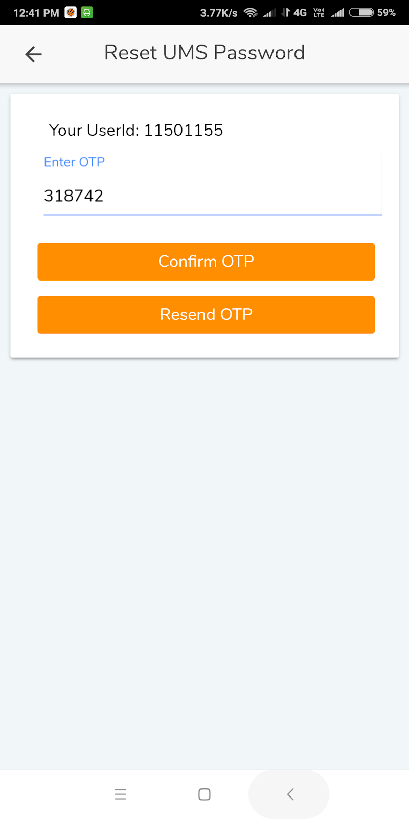 How to change ums password using lpu touch app. About LPU Touch App