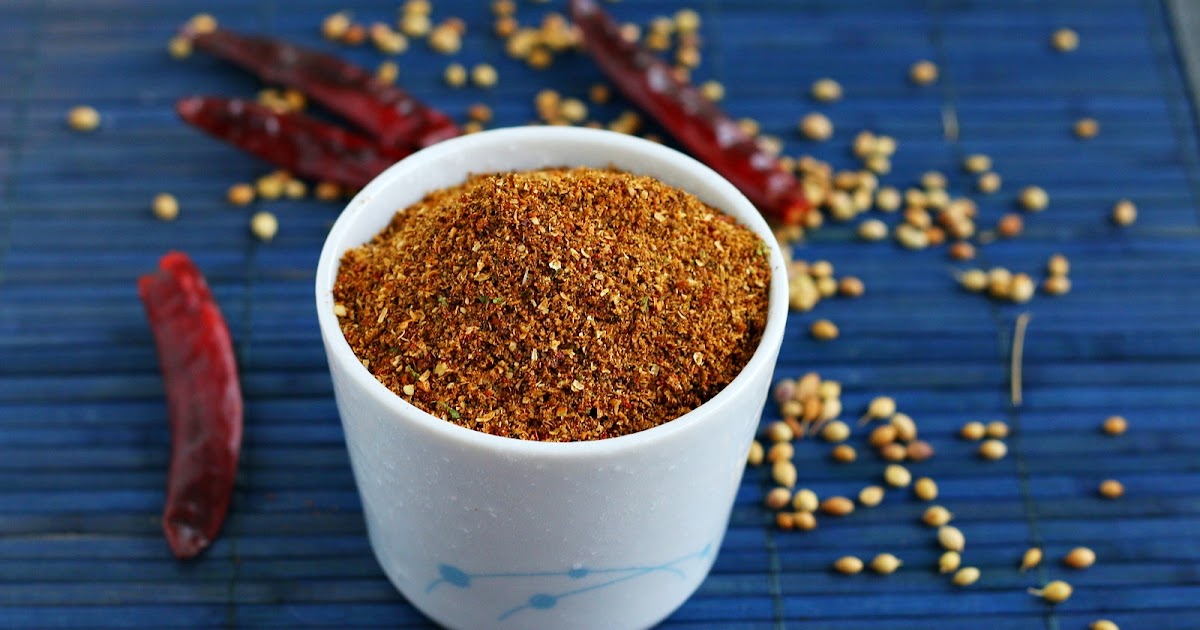 Jeyashri's Kitchen: Nalla karam podi | Andhra style nallakaram podi recipe
