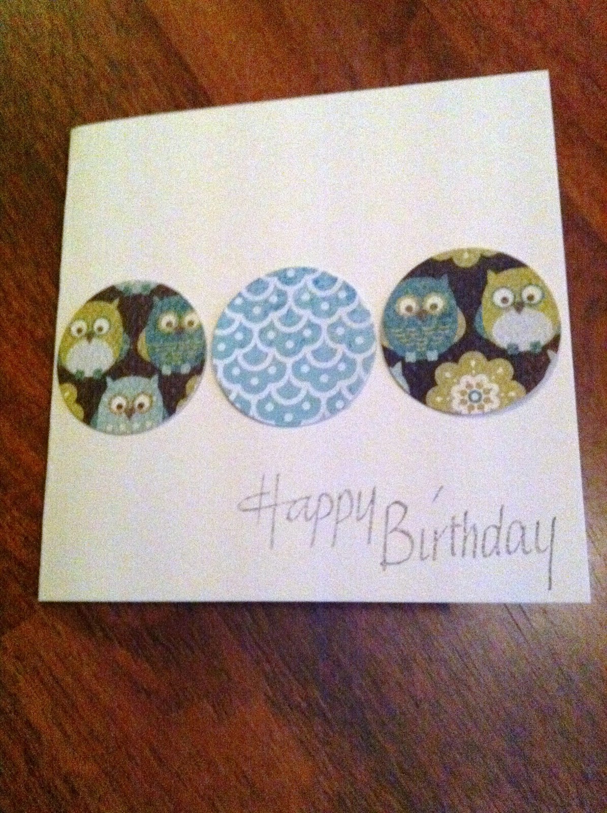 CMD Handmade Cards: Happy Birthday Gift Cards now available in store