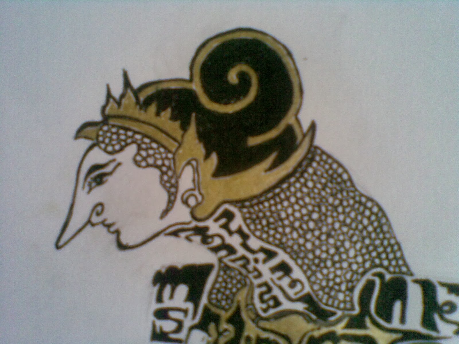 KALIGRAFI AKSARA JAWA: KALIGRAFI AKSARA JAWA ( DEWI SHINTA ) 1