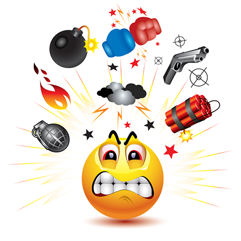 Angry Emoticon | Symbols & Emoticons