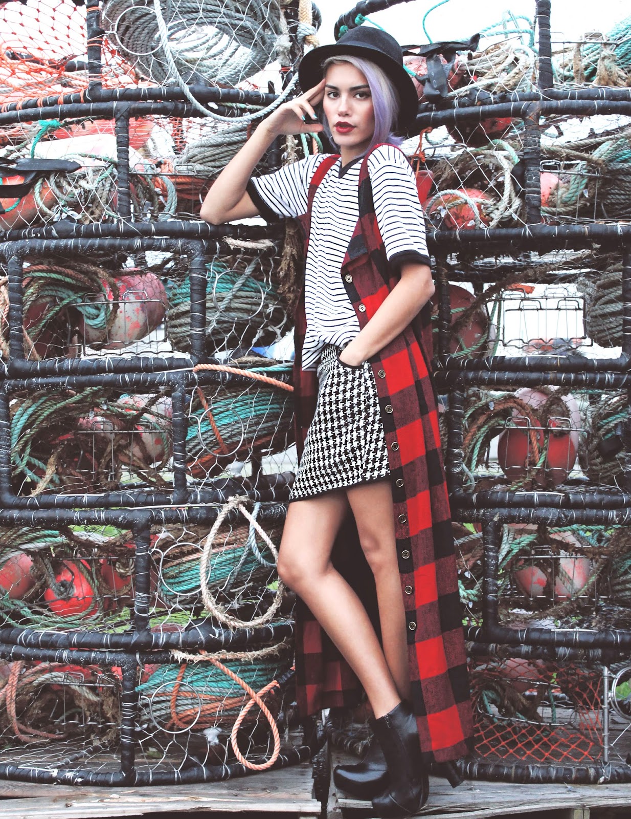 iMyne Fashion: Outfit Inspiration | Pattern Mixing