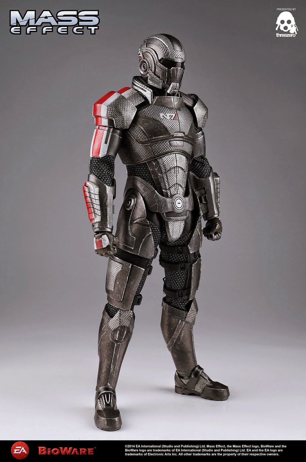toyhaven: ThreeZero 1/6 scale Mass Effect 3 John Shepard 12-inch ...