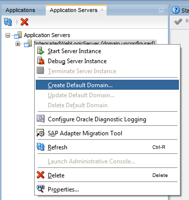Tips & Tricks on Oracle Technology: SOA 12C installation Part 2 - Create Integrated weblogic ...