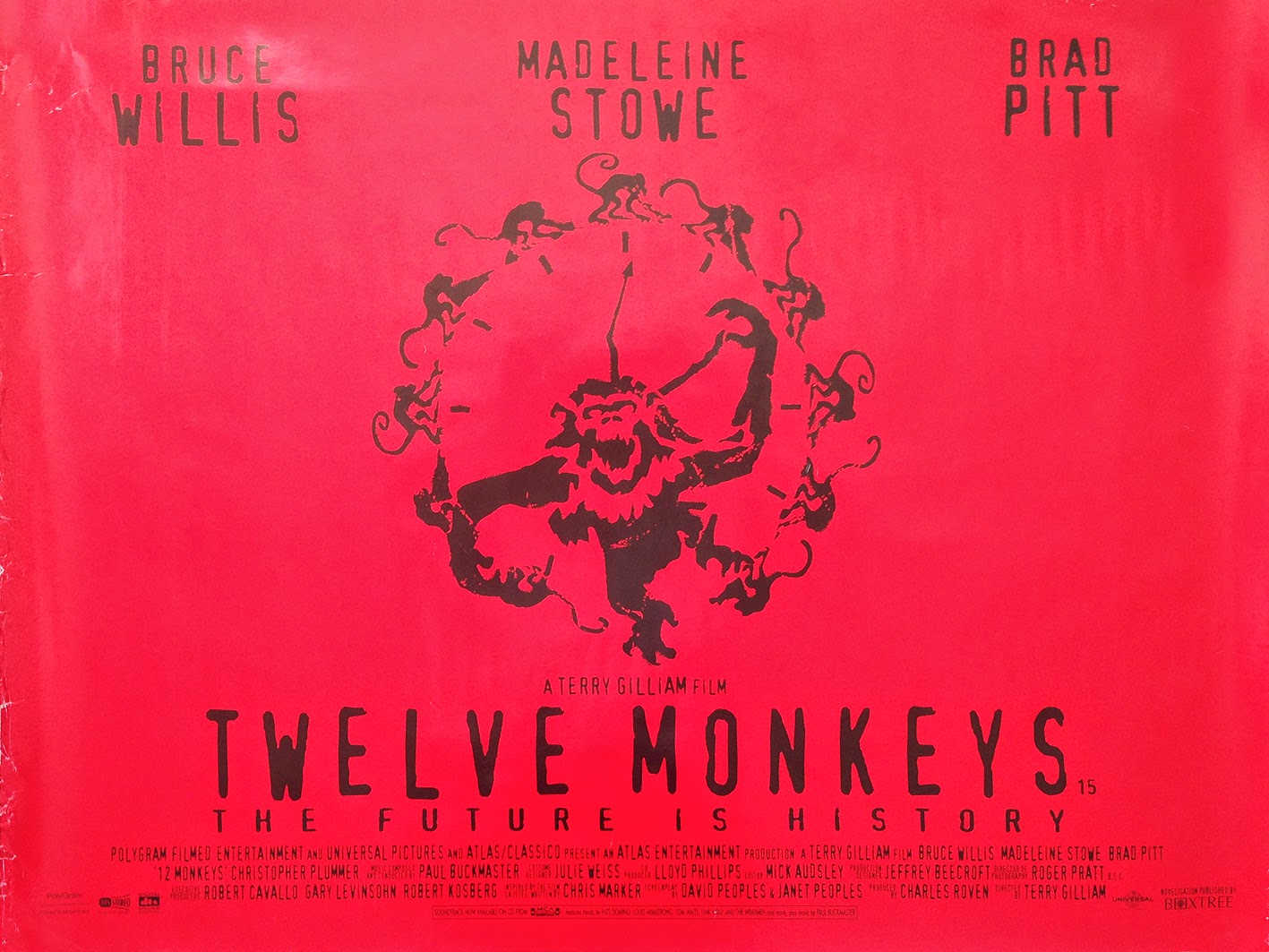 Happyotter: TWELVE MONKEYS (1995)
