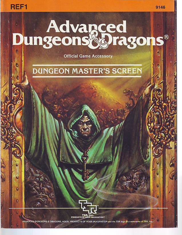 Quag Keep: REF1 - Dungeon Masters Screen