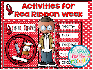 1st Grade Hip Hip Hooray!: JUST SAY NO! Red Ribbon Week Activities for ...