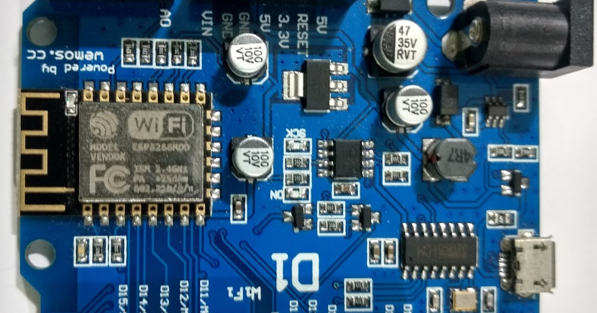 Java: ESP8266 Wemos D1 Pinout vs GPIO reference