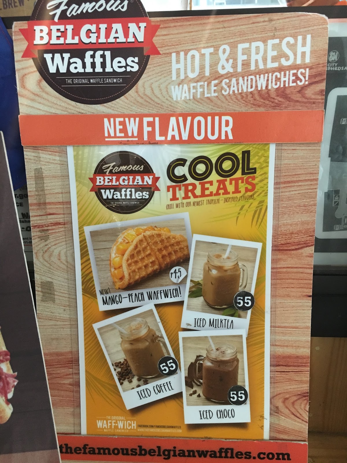 Get refreshing iced coffee and tummy-filling breakfast waffles at ...