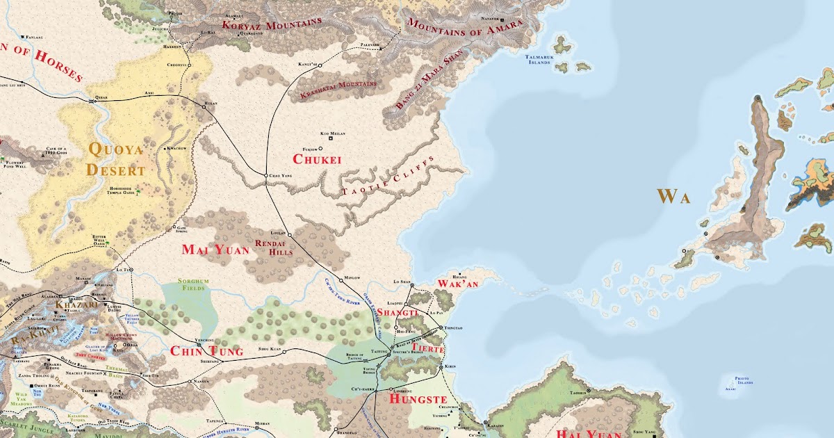 Consonant Opposition: Asian Locations: Forgotten Realms