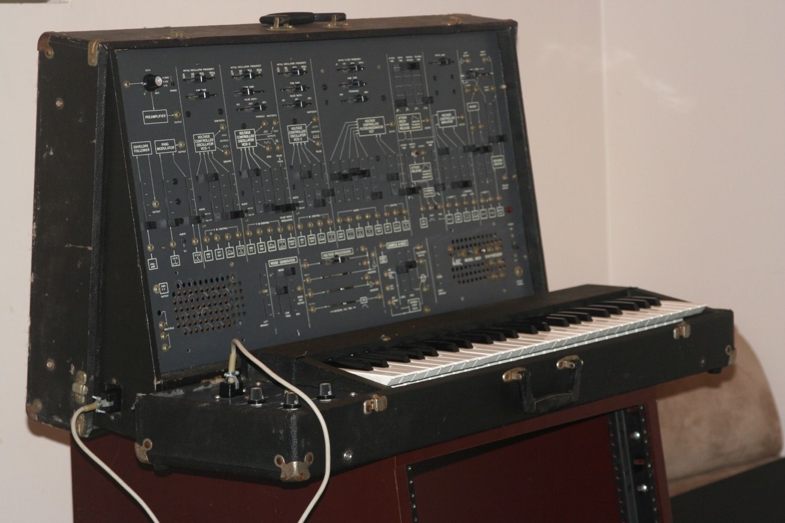 MATRIXSYNTH: ARP 2600 WITH 3604-P KEYBOARD VINTAGE SYNTHESIZER