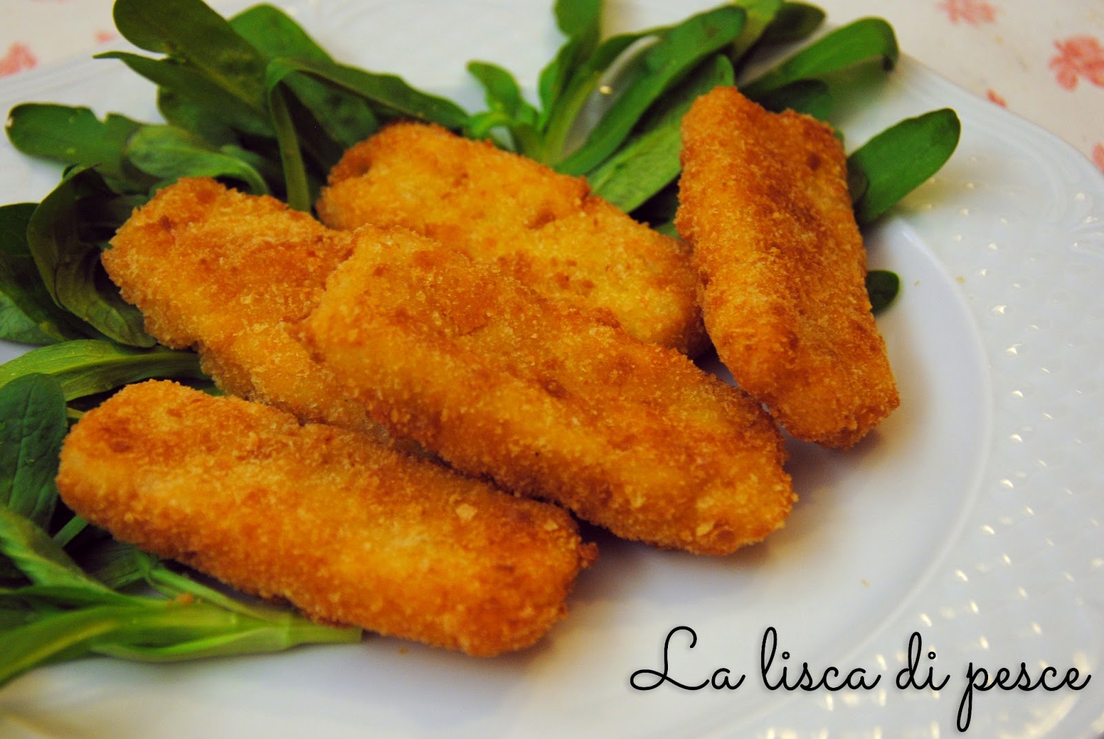 La lisca di pesce: Bastoncini di merluzzo fatti in casa