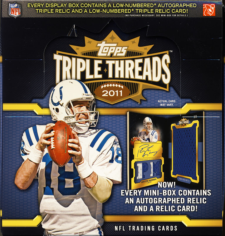 All About Sports Cards: 2011 Topps Triple Threads Football Box Break ...