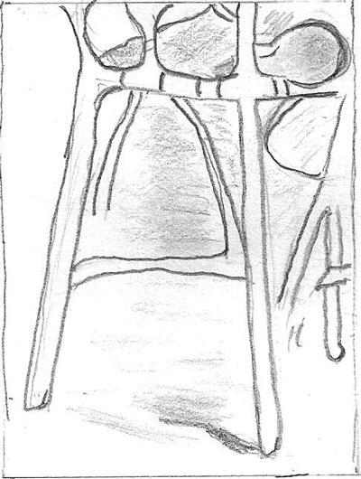 Drawing Diaries: Negative Space - Extension Homework