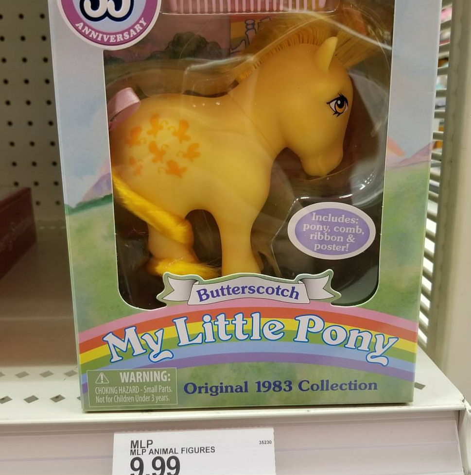 35th Anniversary G1 Ponies Appear at Target | MLP Merch