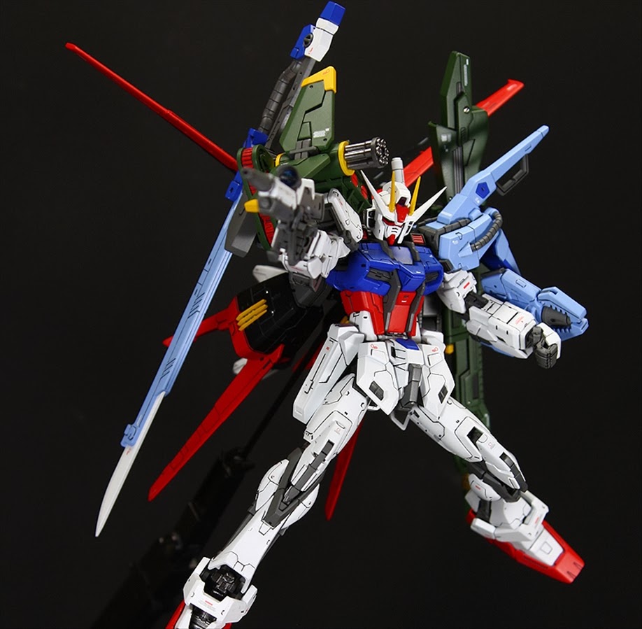 Custom Build: RG 1/144 Perfect Strike Gundam