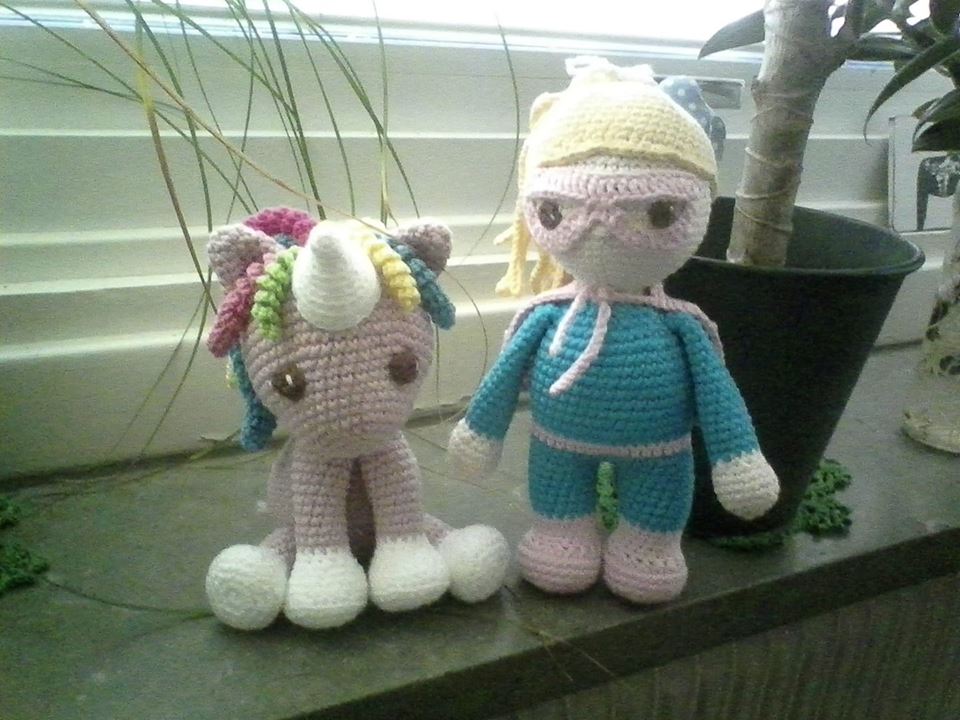 Antitanti - virkade leksaker.