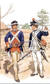 Flintlock and tomahawk: US Light Infantry