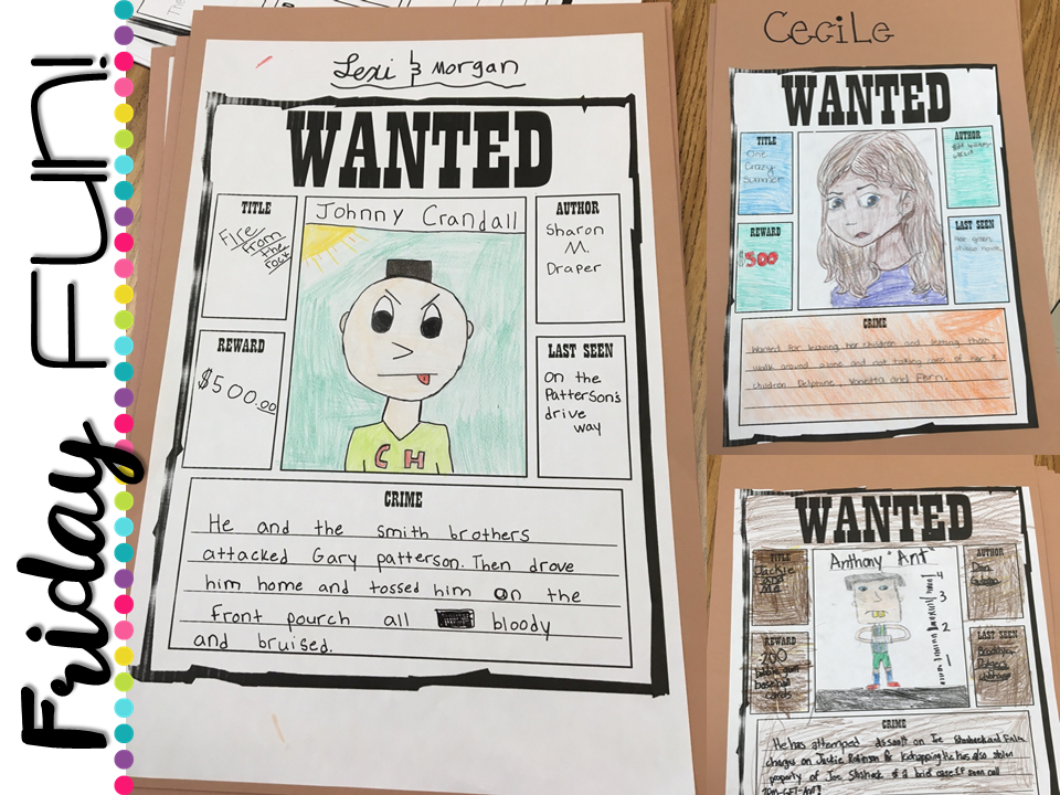 Friday Fun: Wanted Posters! | My Shoestring Life
