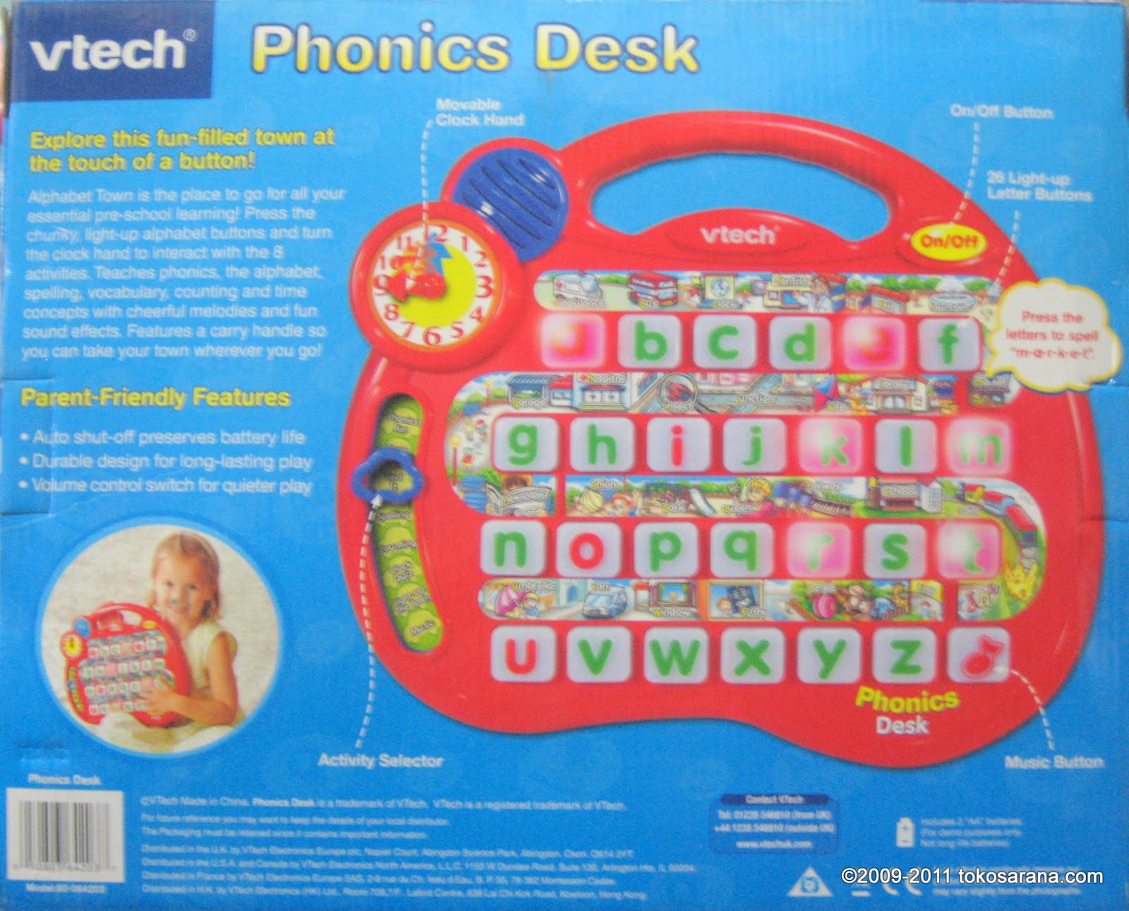 tokomagenta: A Showcase of Products: VTECH Phonics Desk