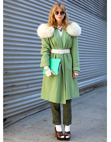 FASHİONABLE!: Street Style: New York Fashion Week Fall 2011