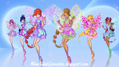 Winx Butterflix Dance [Gifs]