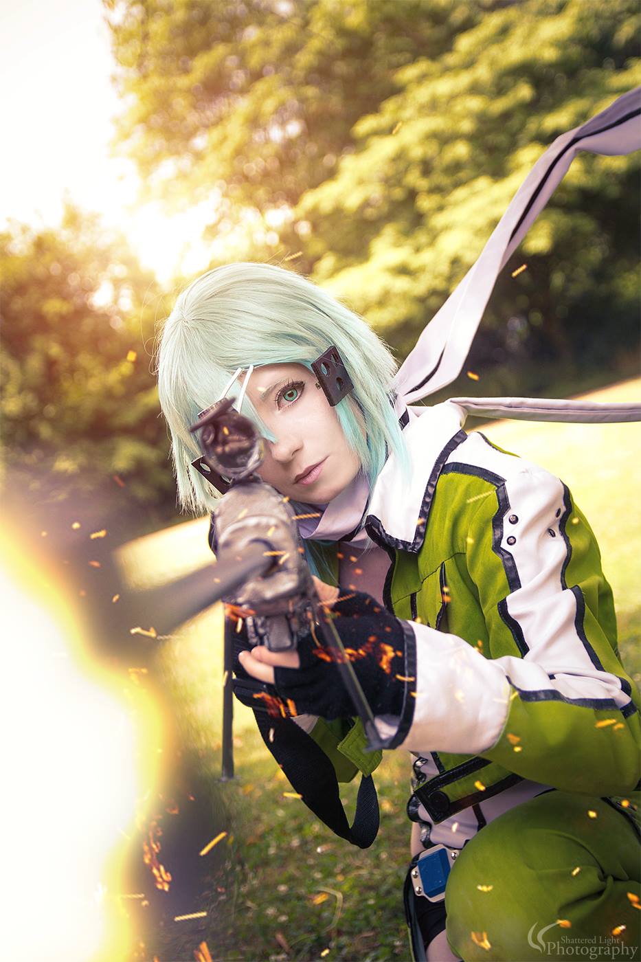 Elarte Cosplay: Sword Art Online II - Sinon Cosplay