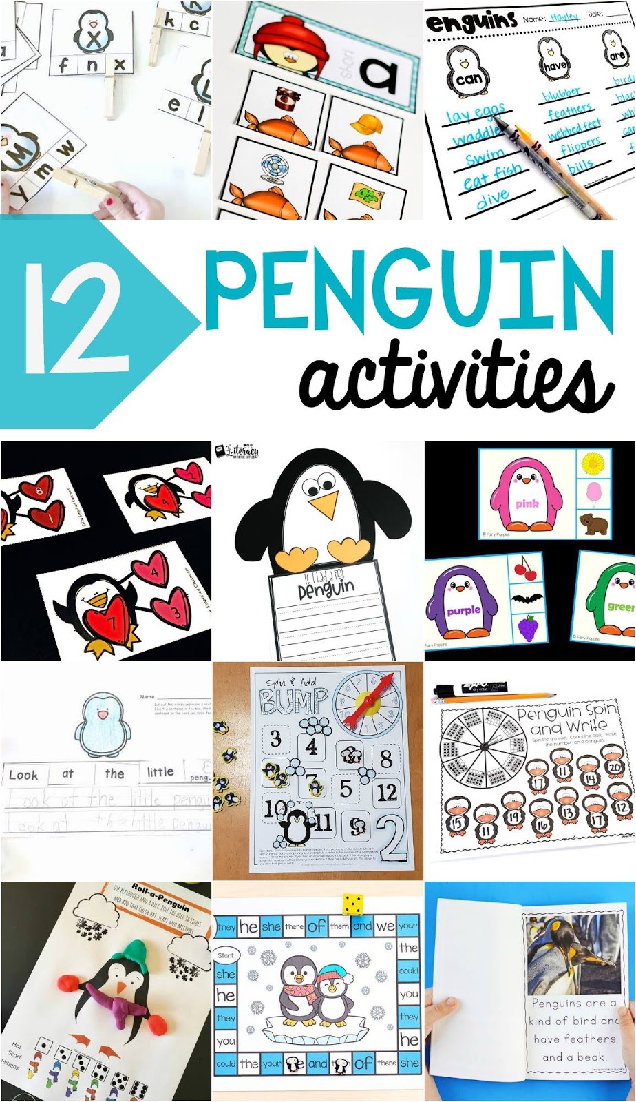 Penguin Spin and Write - Recipe for Teaching