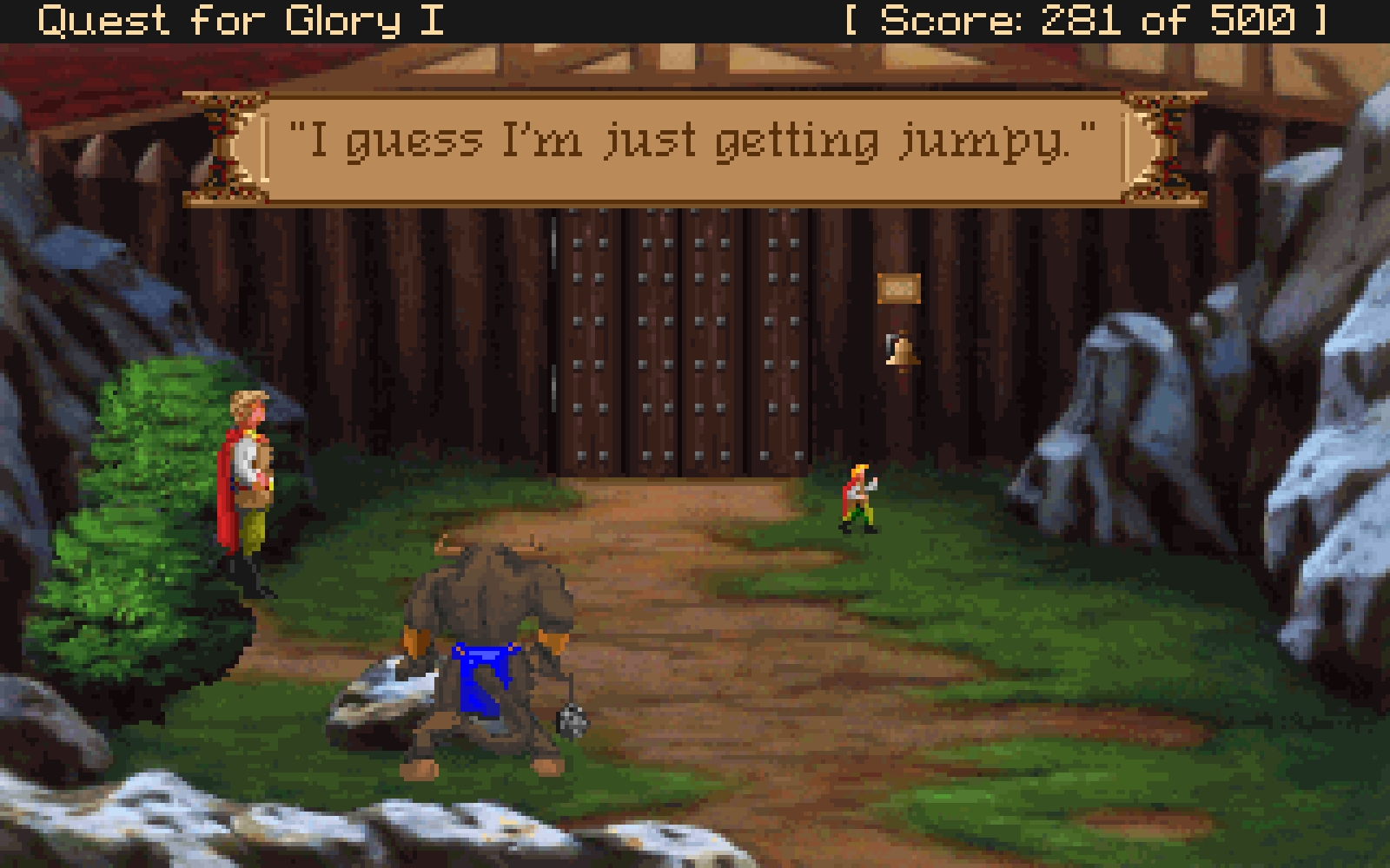 The Adventurers Guild: Quest for Glory I - WON!