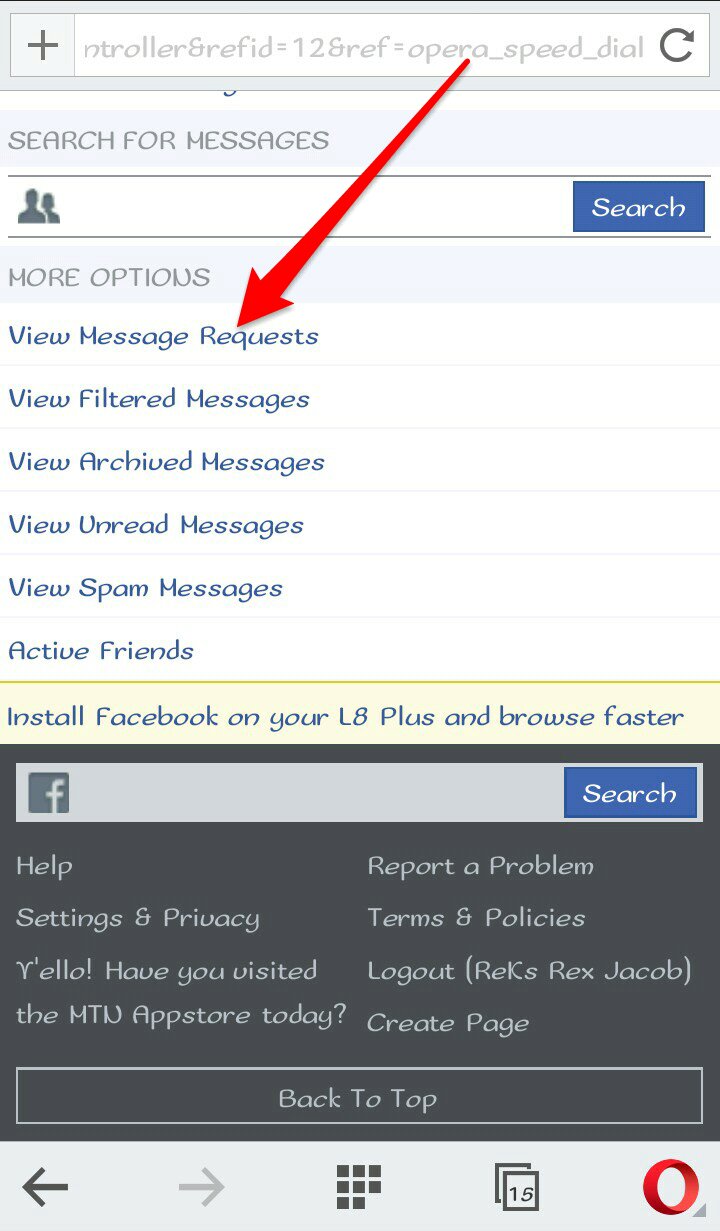 How To Check Some Hidden Messages On Your FaceBook Account using Web ...