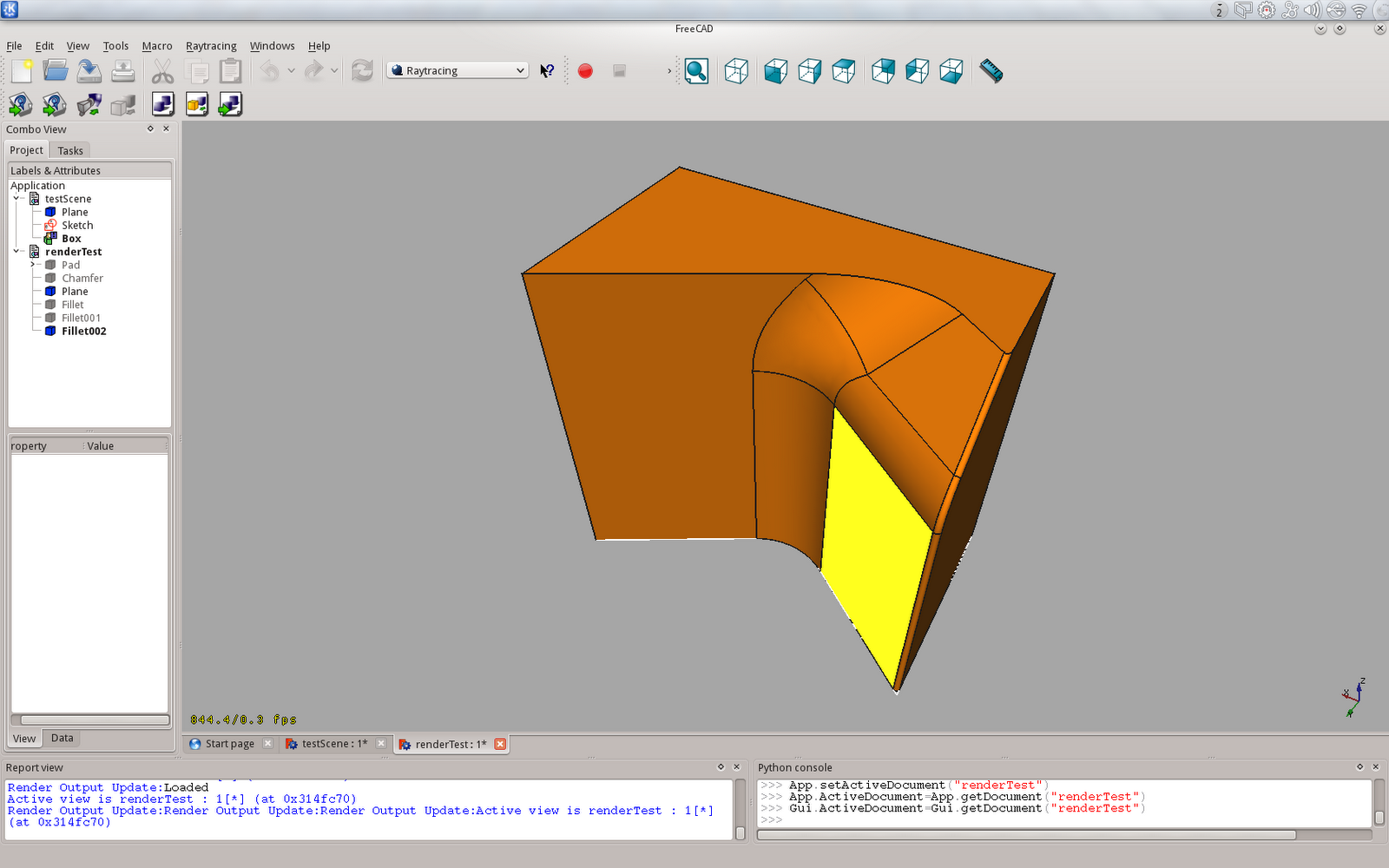 Amusements with FreeCAD: Render Module: It's Alive!