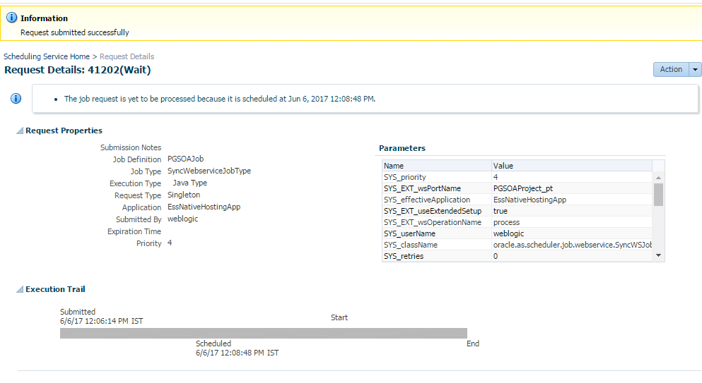 Pg S Oracle Soa Osb Tech Blog Using Oracle Enterprise Scheduler Service Ess Soa 12c